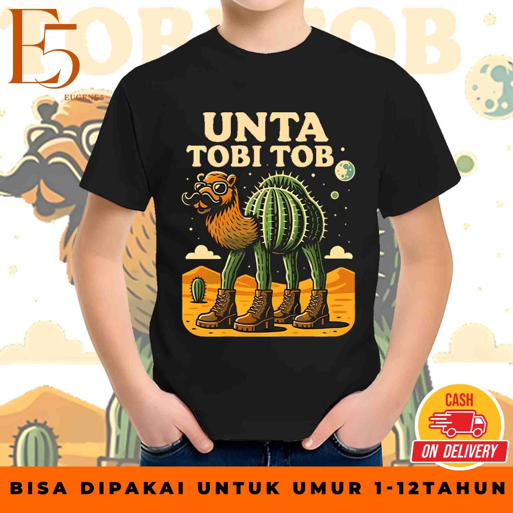 Jual Baju Kaos Anak Anomali Italian Brainrot Unta Tobi Tob Viral ...