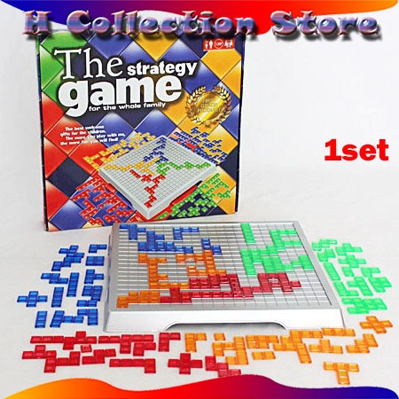 Jual 1Set The Strategy Game Board Game Blokus Table Glide Gladiator Mainan Blok Mainan Edukasi ...