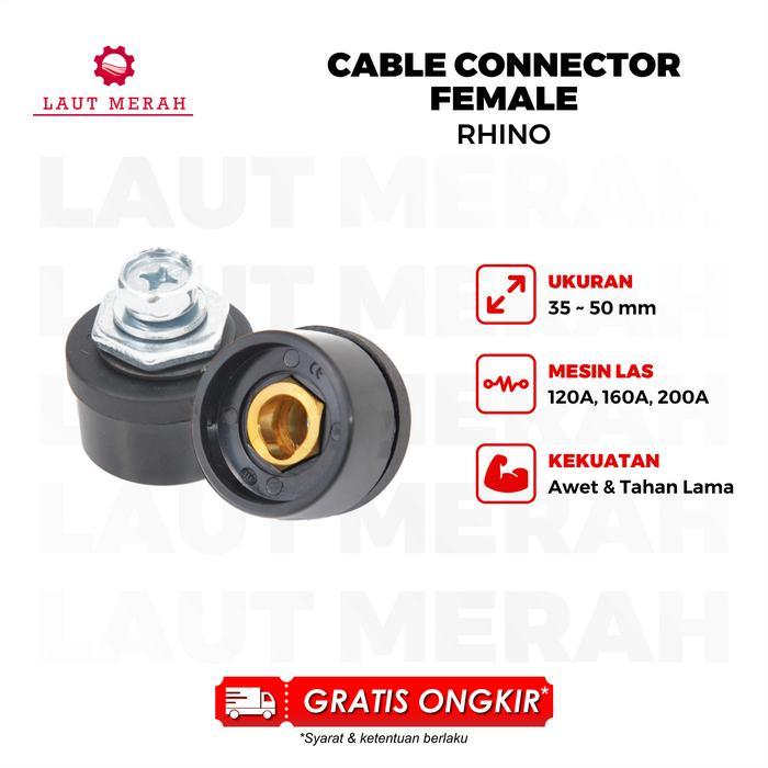 Jual Connector Inverter 35-50mm Female.Colokan Travo Las 160A 200A 250A ...