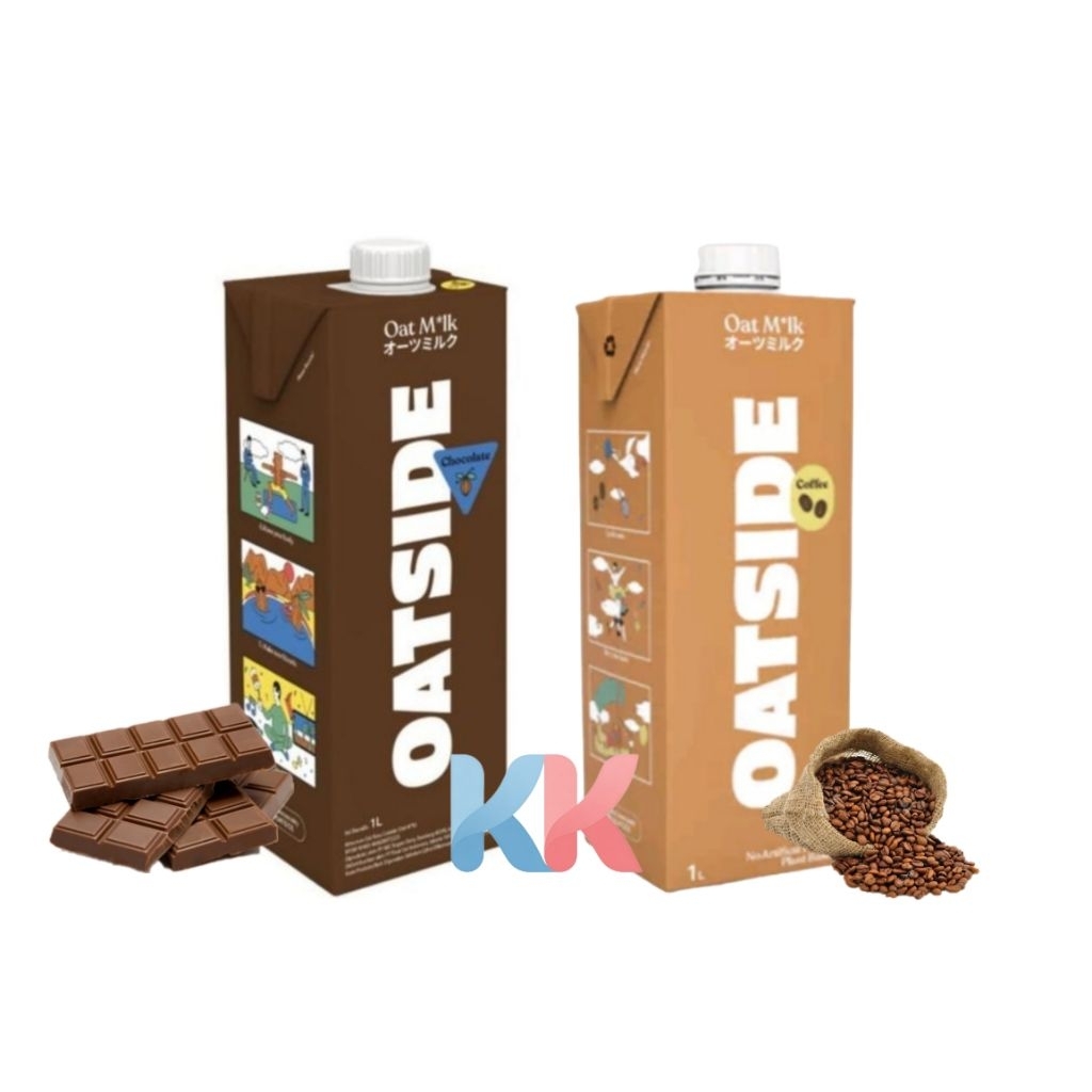 Jual Oatside Oat Milk 1L (Chocolate/Coffee) | Shopee Indonesia