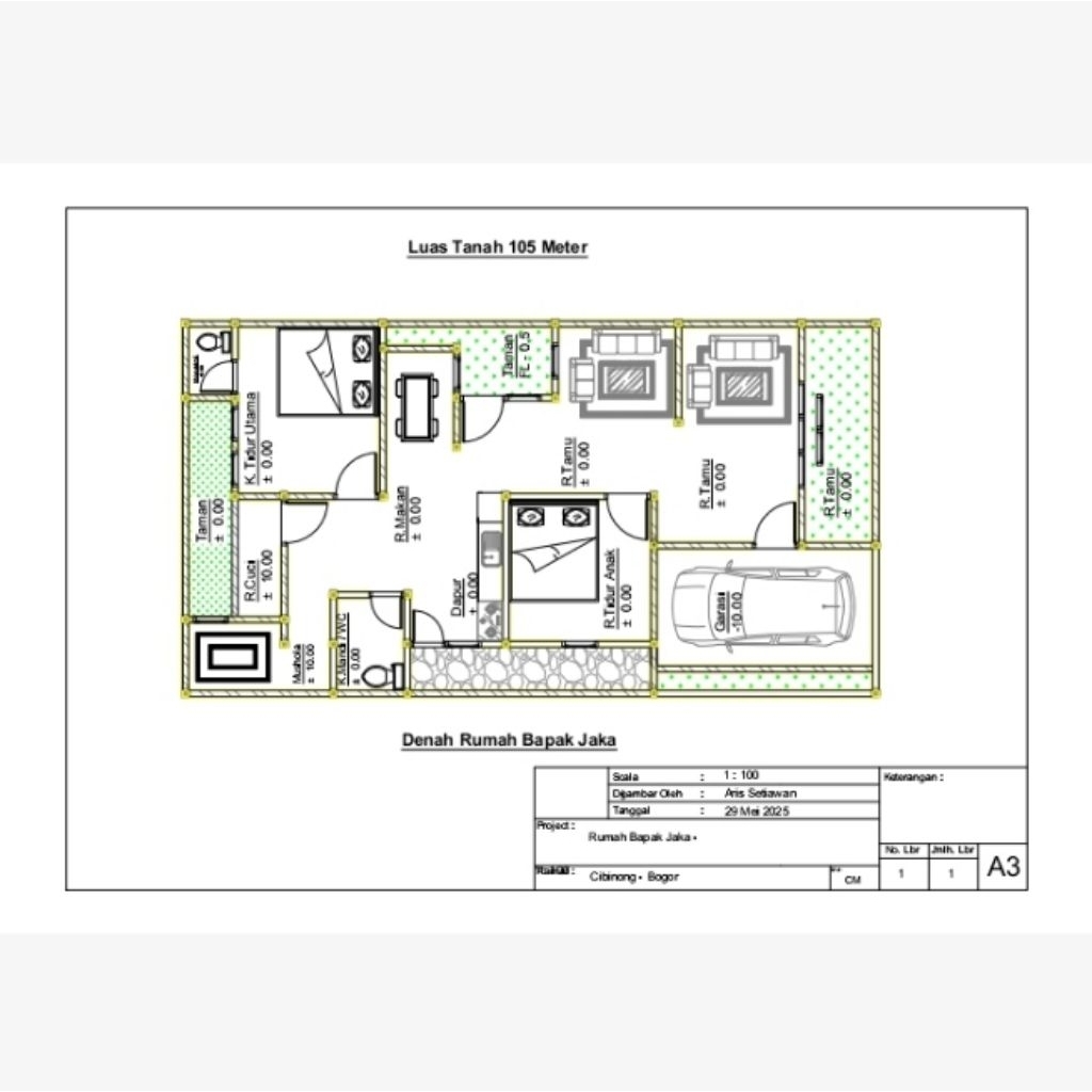 Jual desain denah rumah 2d | Shopee Indonesia
