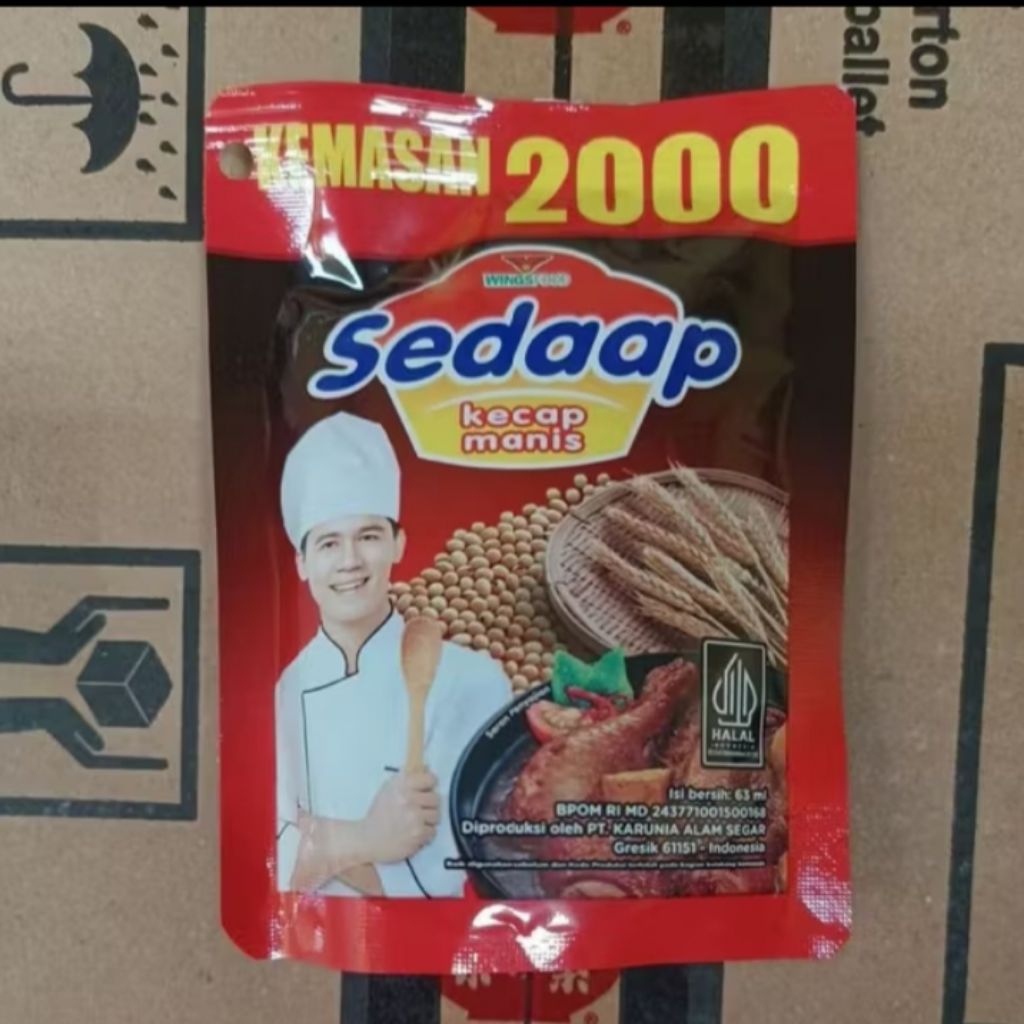 Jual Kecap sedaap 2000 pouch kemasan 77g | Shopee Indonesia