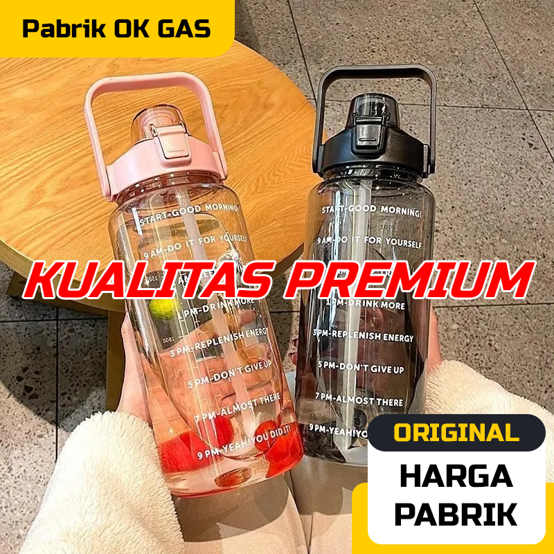 Jual NEW! POG - Botol Minum 2 Liter Premium Anti Pecah Botol Air Anak ...