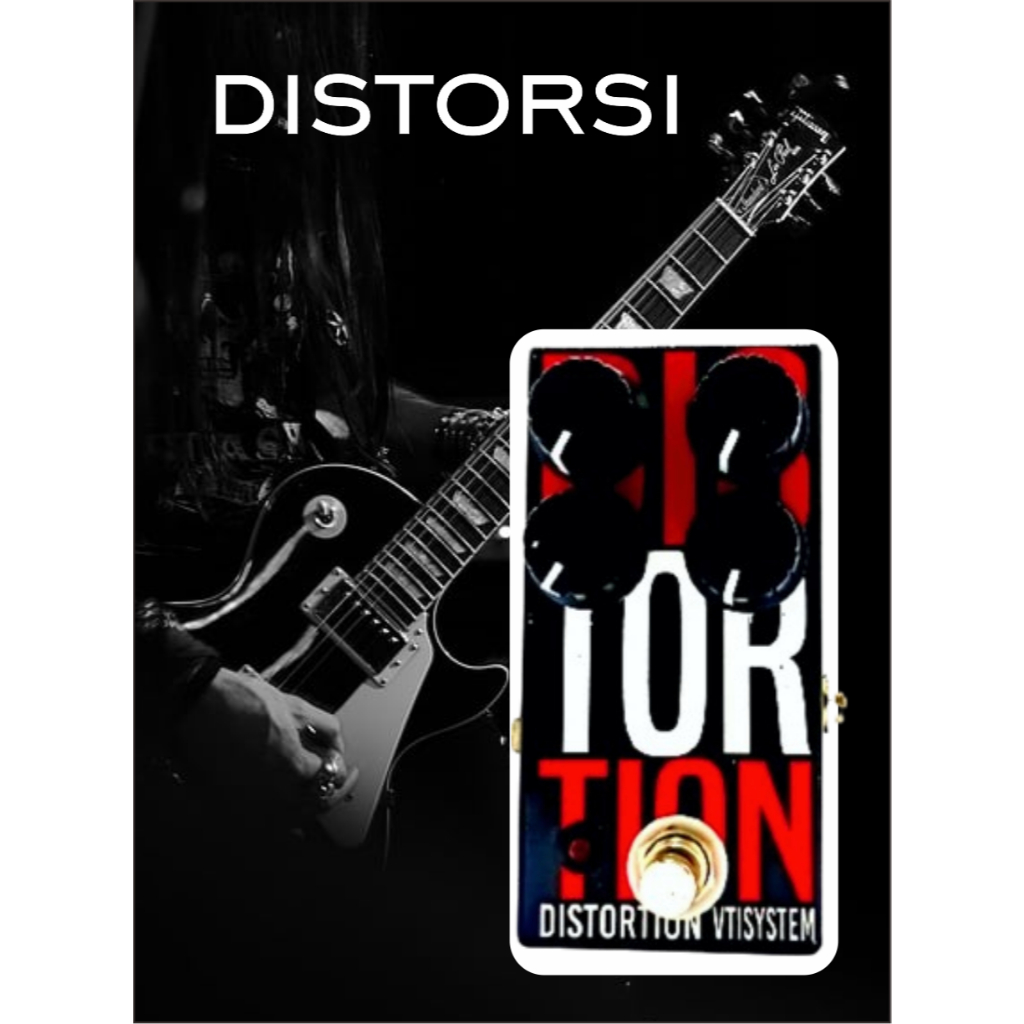 Jual Efek Gitar Distorsi VTI SYSTEM Premium Marshall Tone Distortion ...