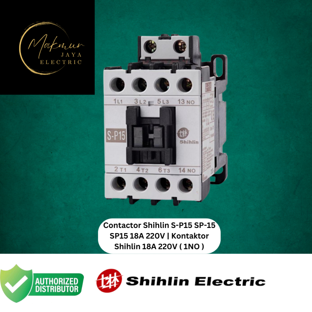 Jual Contactor Shihlin S-P15 SP-15 SP15 18A 220V (1NO) – Kontaktor Magnetik Original | Shopee ...