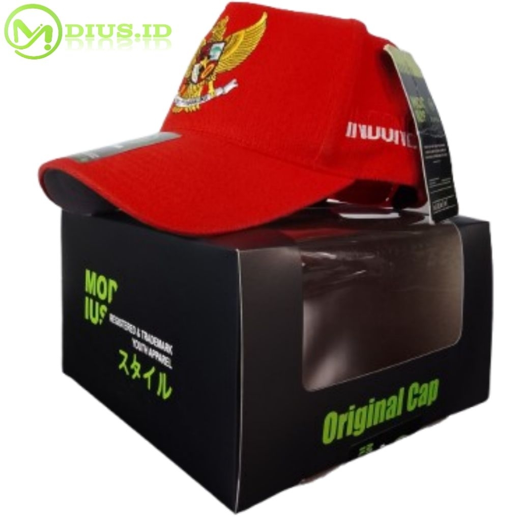 Jual TOPI GARUDA INDONESIA ORGINAL CAPS MERAH EDITION BASEBALL | Shopee ...