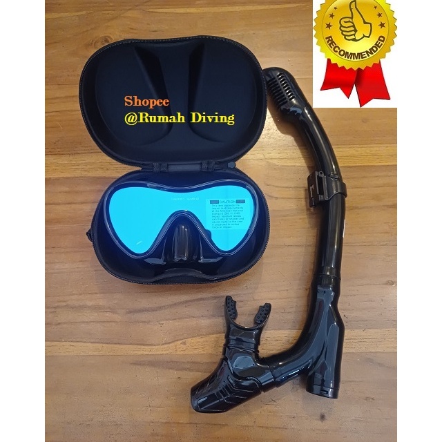 Jual KODE G95B Alat Snorkling Kacamata Selam Mirror Lens Lensa Tinted ...