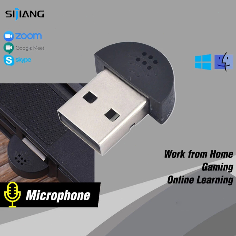 Jual Mic USB U01 Mikrofon Mini Microphone PC Microfon Laptop Mikropon ...