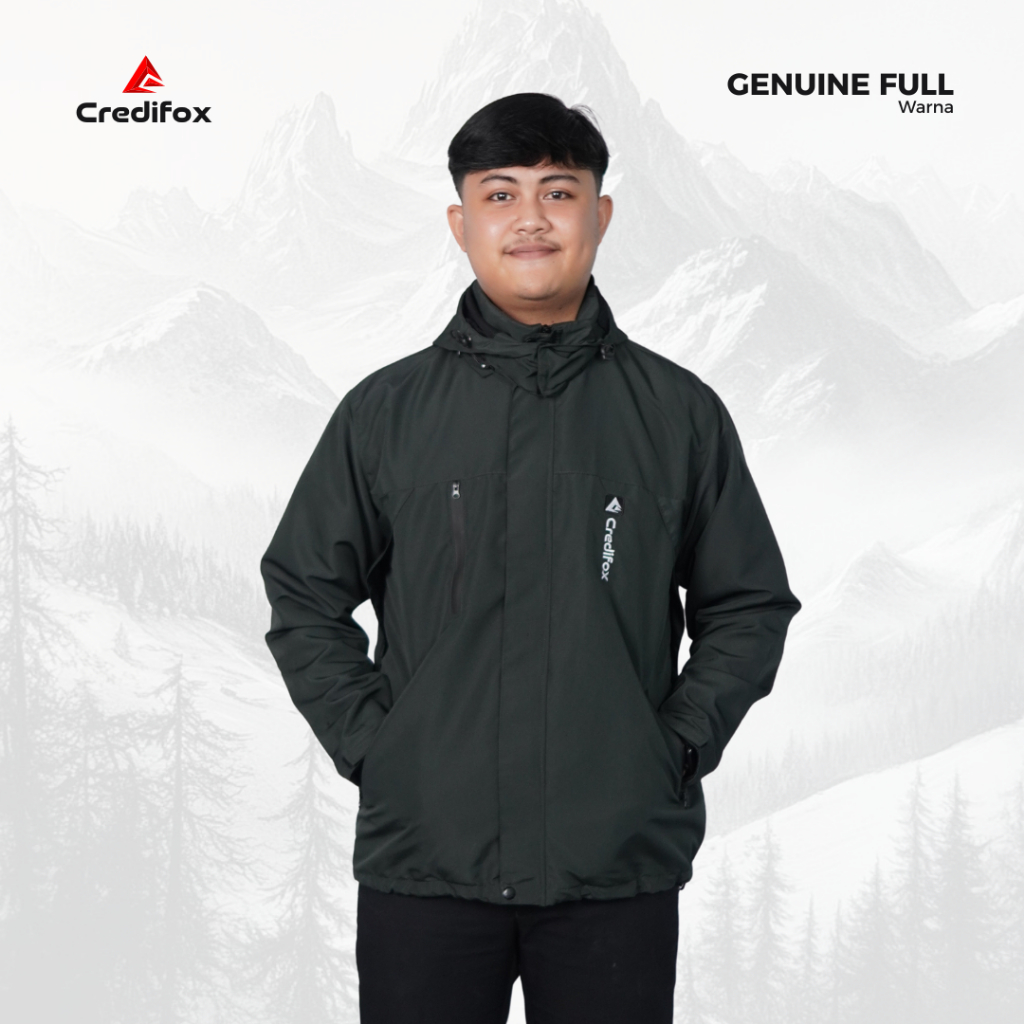 Jual CREDIFOX Jaket gunung FULL Warna genuine Original Pria dan wanita ...