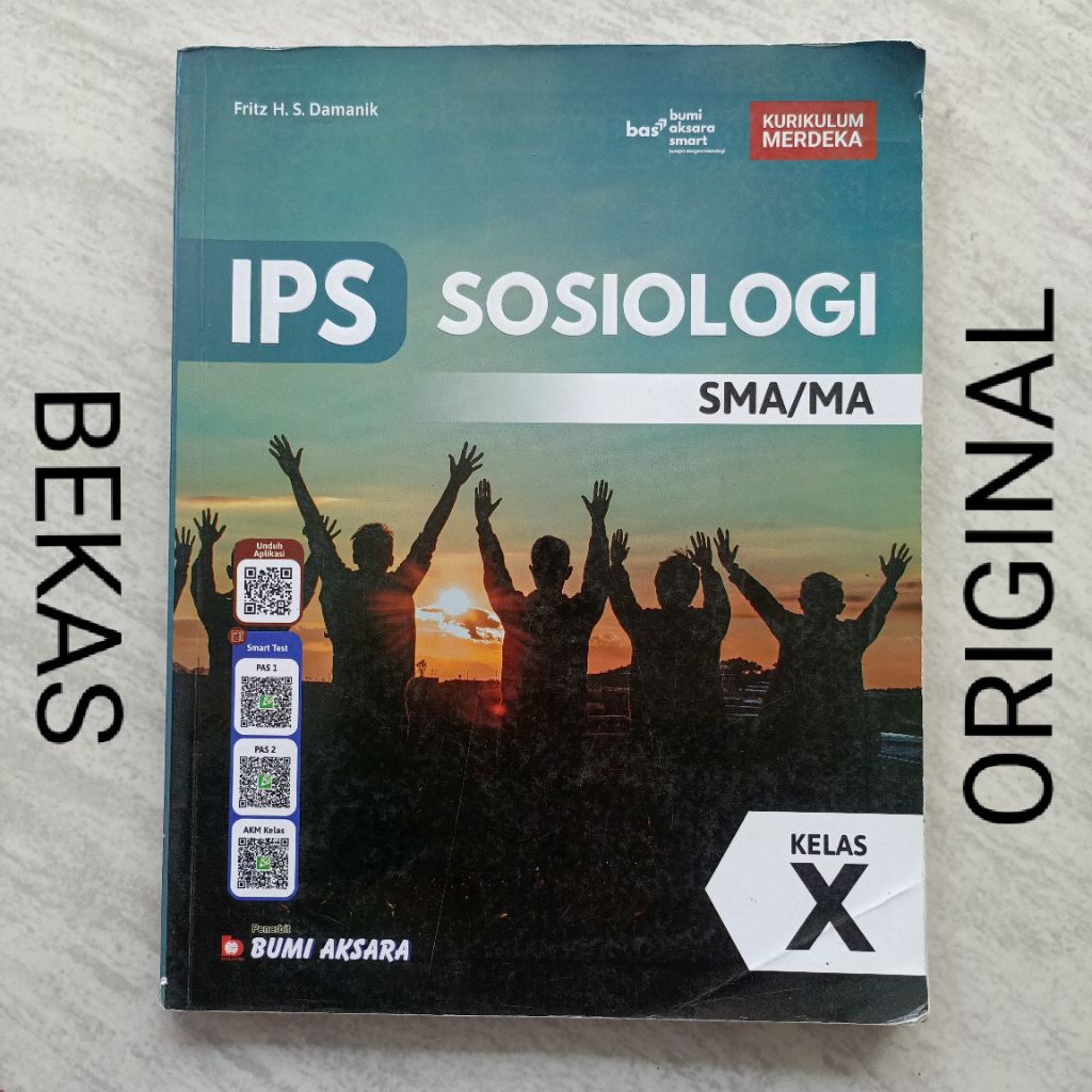 Jual ( BUKU BEKAS ) ( ORIGINAL ) IPS Sosiologi Kelas 10 X 1 I SMA MA ...