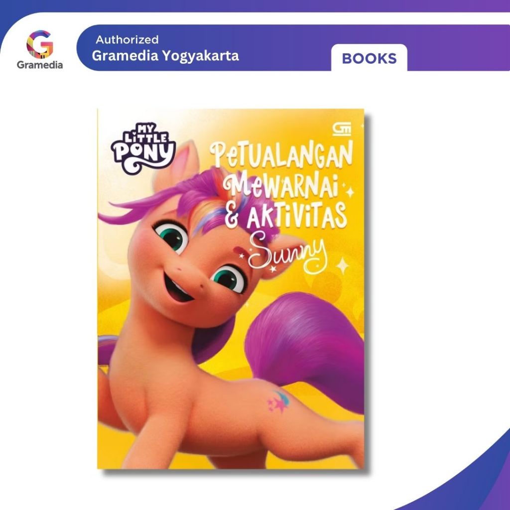 Jual Gramedia Yogya - My Little Pony: Petualangan Mewarnai dan ...
