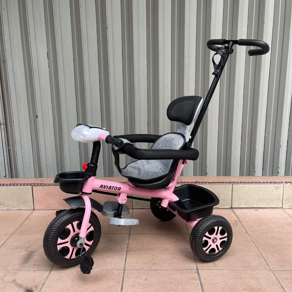 Jual GOSEND Sepeda Dorong Anak Tiga Roda Tricycle Shincan Jok Sepeda ...