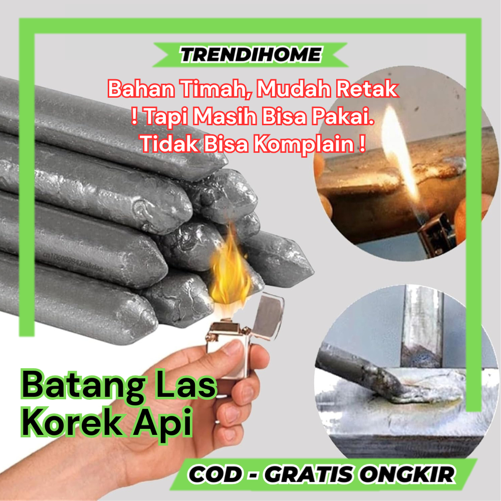 Jual [TrendiHome] Batang Las Korek Api Bahan Timah - Patri Tambal Timah ...