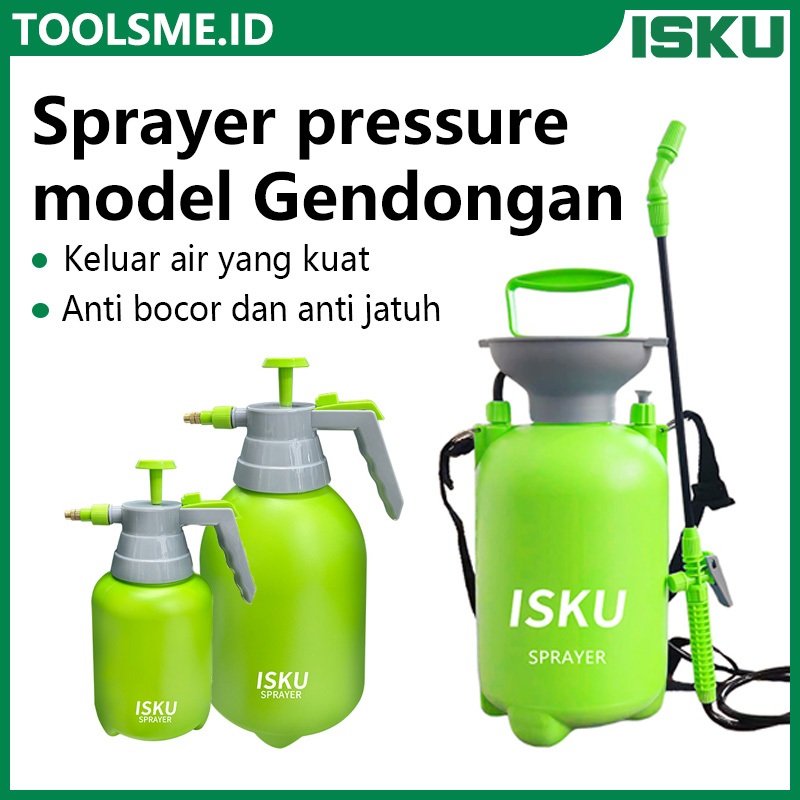 Jual ISKU Botol Pressure Sprayer 5 Liter Pressure Sprayer Multi Fungsi ...
