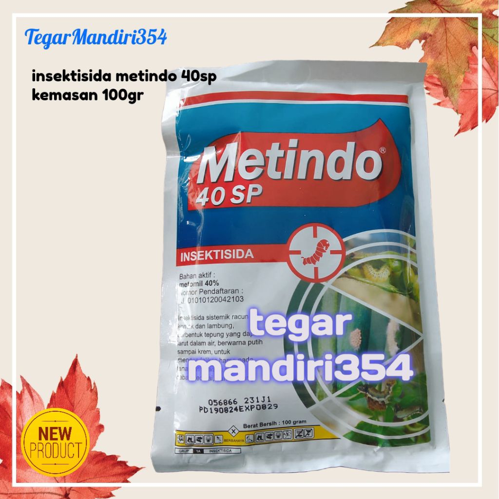 Jual INSEKTISIDA METINDO 40SP 100GRAM Racun ulat dan telur metindo 40sp ...