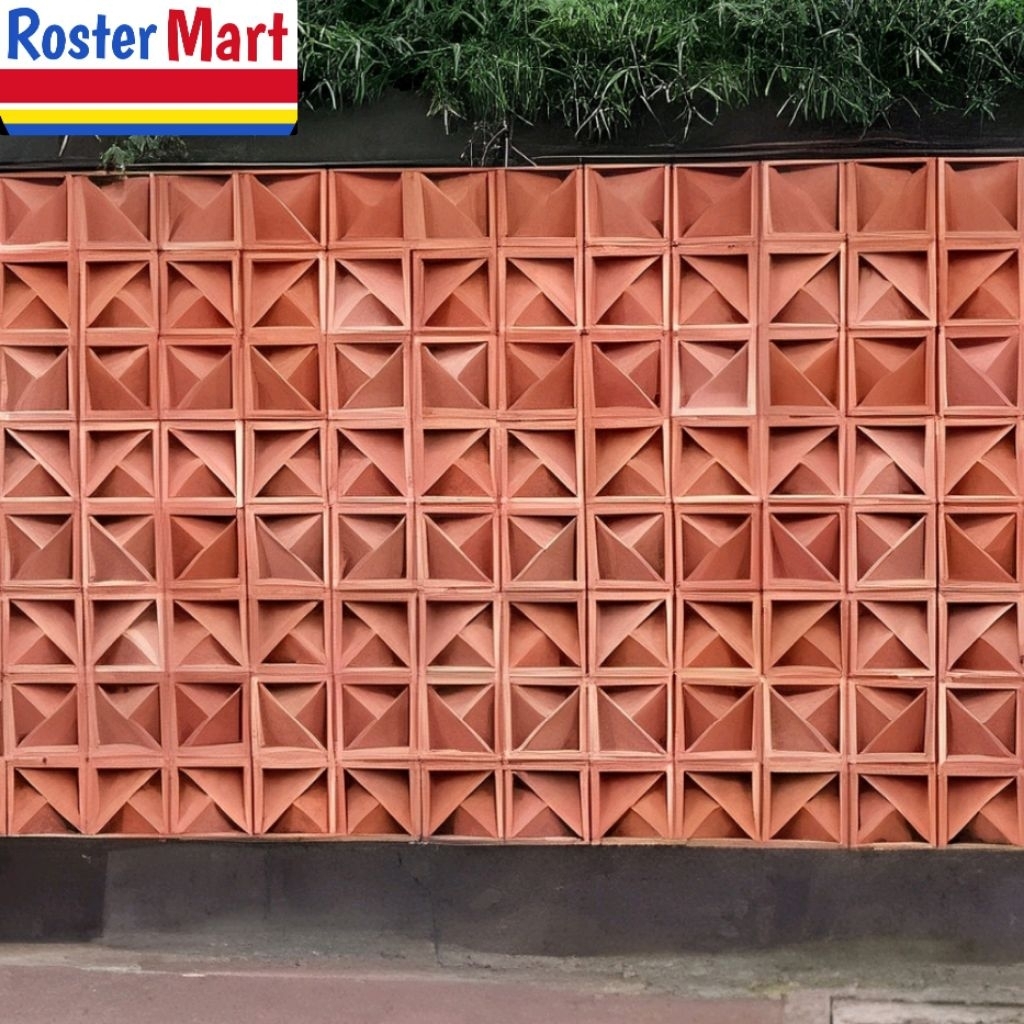 Jual Roster Belimbing merah | dua sisi | Roster Beton Minimalis ...