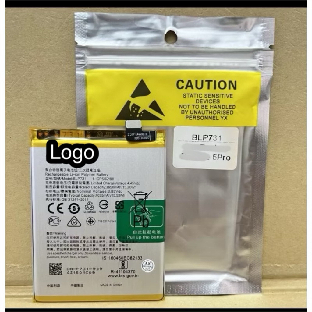 Jual Baterai 5Pro BLP-731 Original | Shopee Indonesia