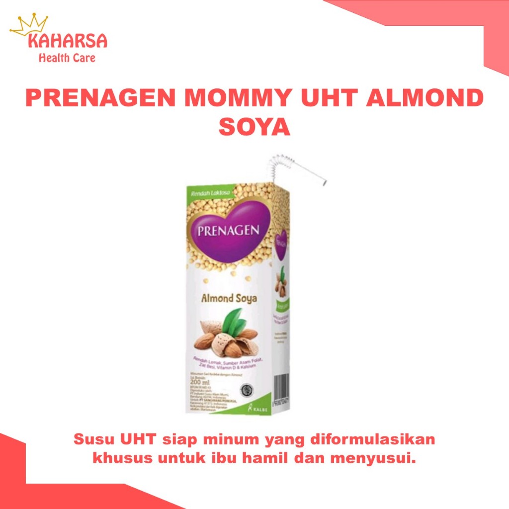 Jual Prenagen Mommy UHT Almond Barley Soya -185ml - 200ml | Shopee ...
