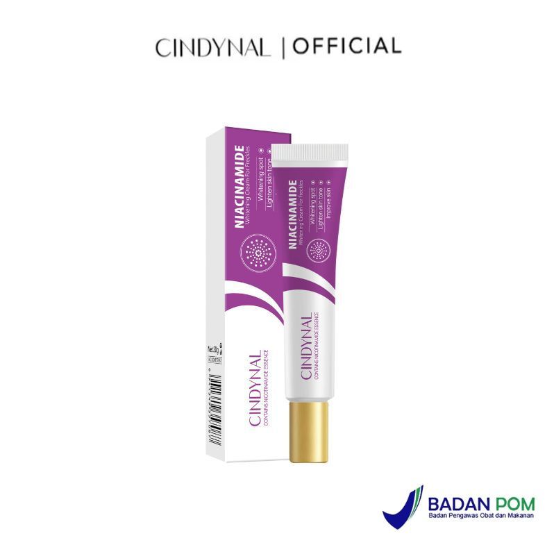 Jual CINDYNAL- Niacinamide Skin Cream / Krim Wajah Flek 20g | Shopee Indonesia