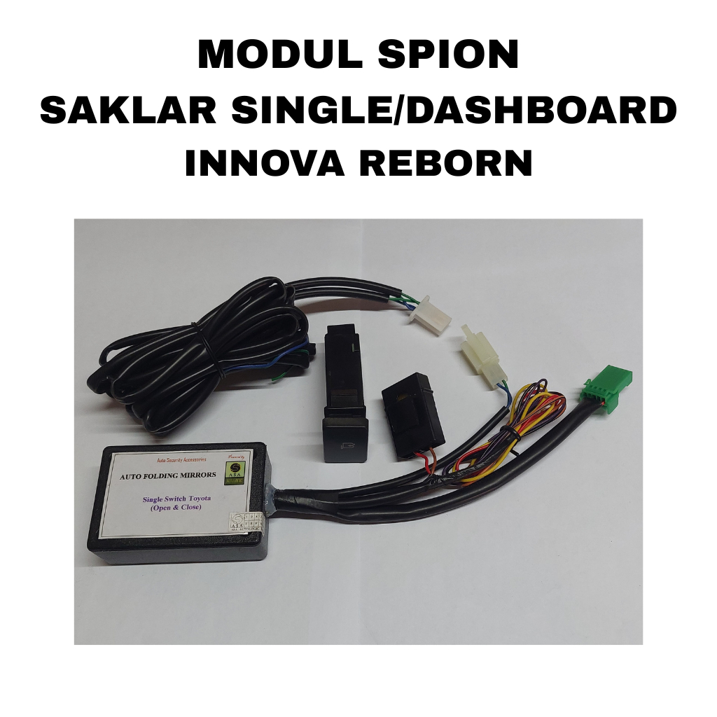 Jual MODUL SPION SAKLAR SINGLE/DASHBOARD INNOVA REBORN+SAKLAR+KABEL SET ...