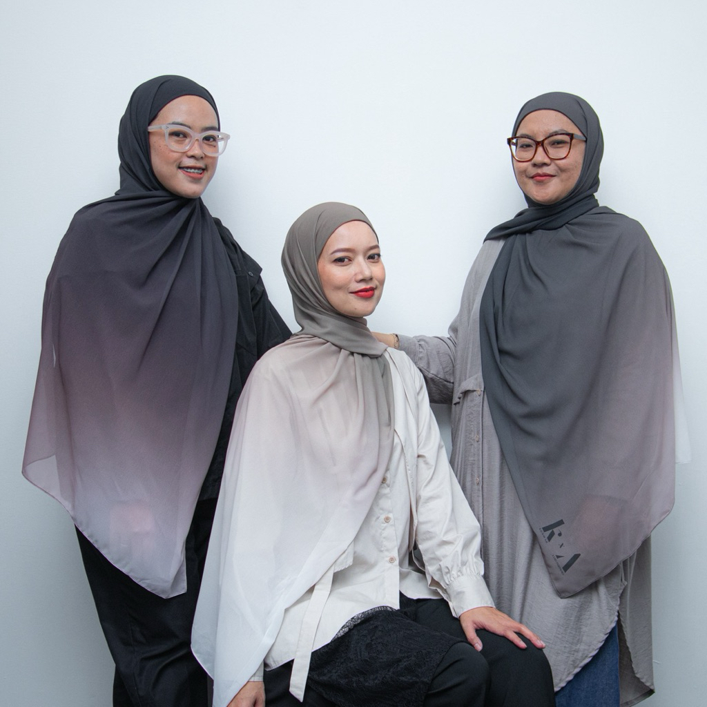 Jual Pashmina Turki 2 in 1 + Inner | Pashmina Instan gradasi | Hijab ...