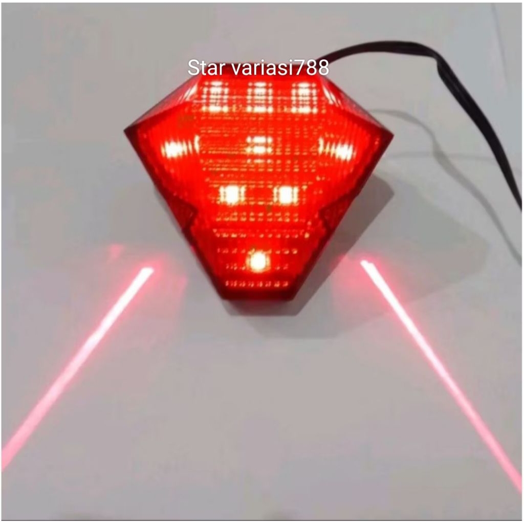 Jual lampu stop rem belakang led laser variasi | Shopee Indonesia