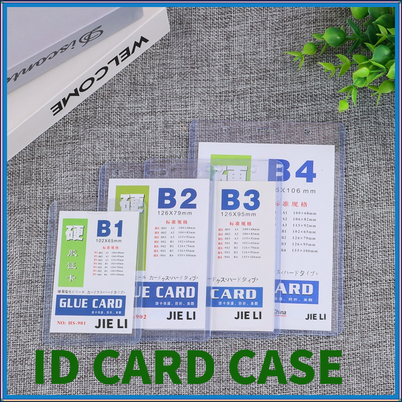 Jual ID CARD CASE Paket Set dan Name Tag - Paket nametag panitia B4 B3 ...
