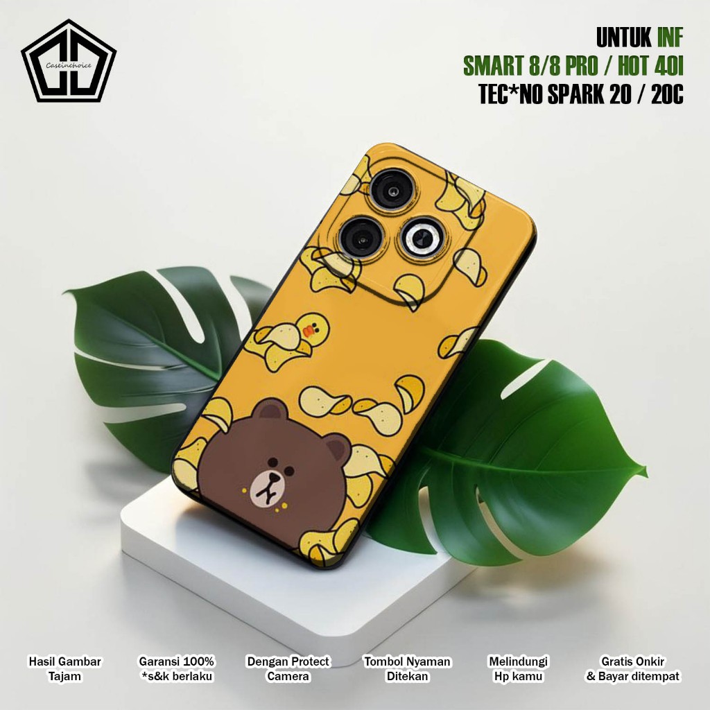 Jual Casing INFINIX SMART 8 / 8 PRO / HOT 40i / TECNO SPARK 20 / 20C ...