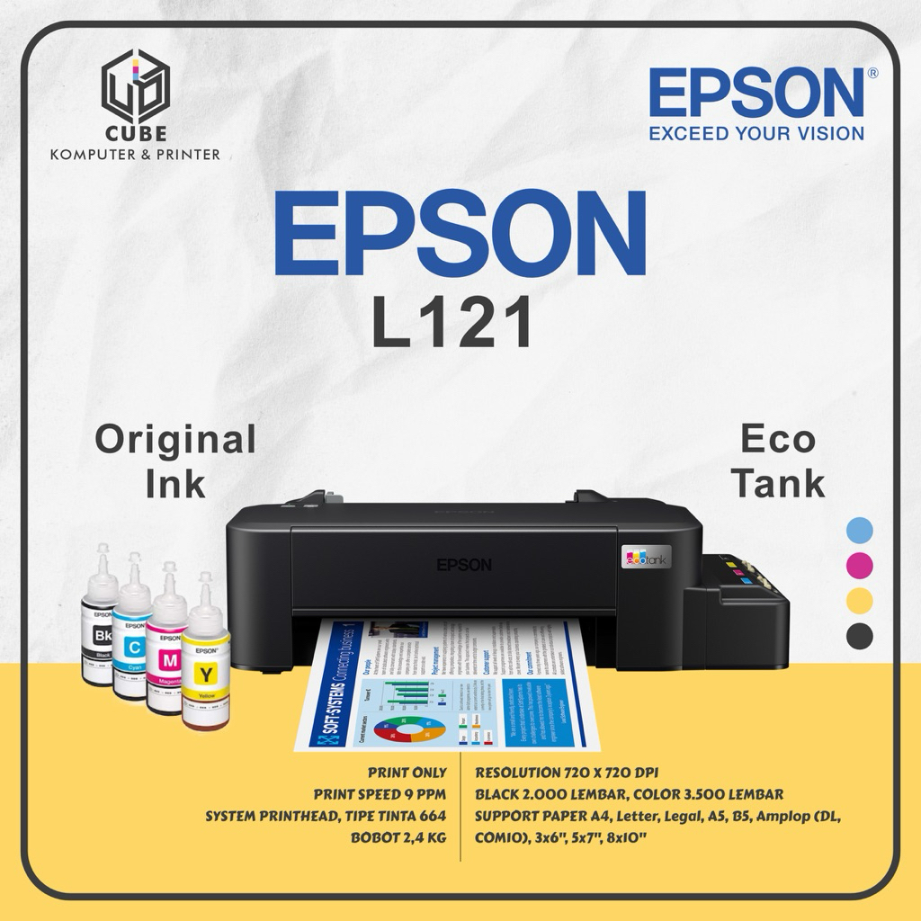 Jual Printer Epson L121 | Shopee Indonesia