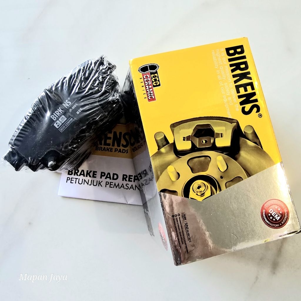 Jual BIRKENS BRAKE PAD KAMPAS REM BELAKANG AVANZA XENIA VELOZ 2022 ...