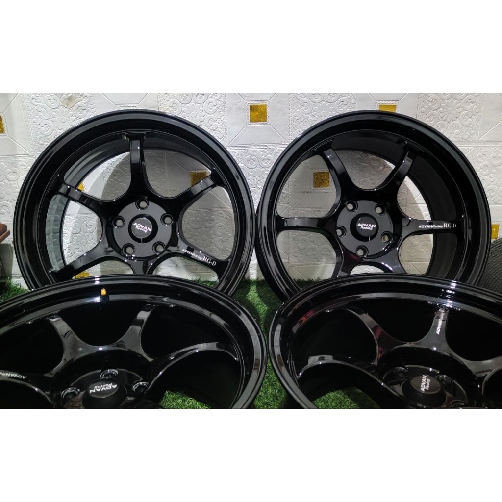 Jual Velg mobil Advan RGD R18 like new mulus | Shopee Indonesia