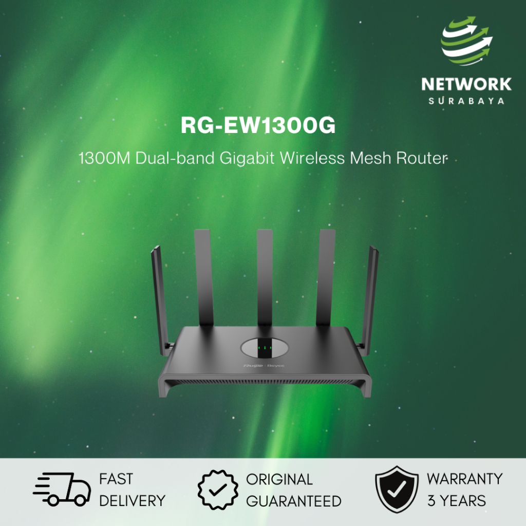 Jual RUIJIE REYEE RG-EW1300G RUIJIE REYEE 1300M DUAL BAND GIGABIT ...
