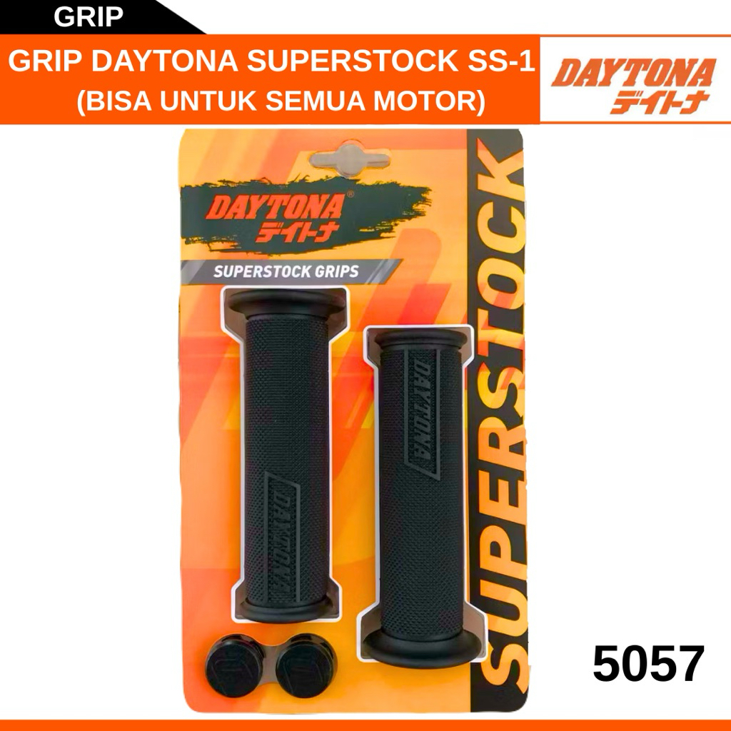 Jual GRIP HANDGRIP SS-1 BLACK UNIVERSAL 5057 UNTUK SEMUA MOTOR VARIO ...