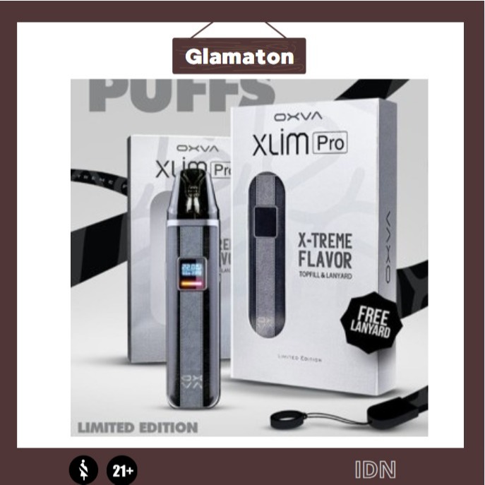 Jual POD OXVA XLIM PRO BLACK NOIR LIMITED EDITION 1000MAH 30W POD KIT ...