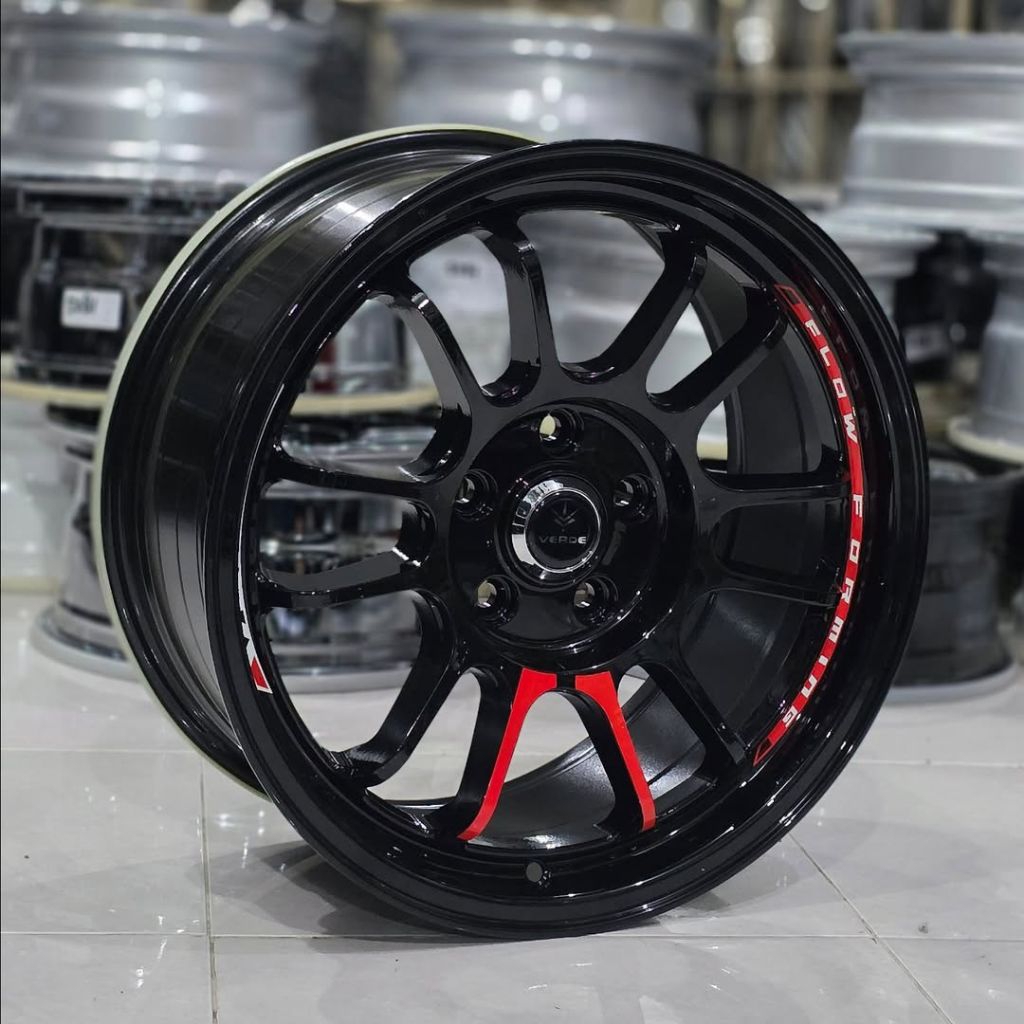 Jual velg racing r17 VENOM VERDE FLOW FORMING LEBAR 8 ET 42 velg racing mobil ring 17 bisa untuk ...