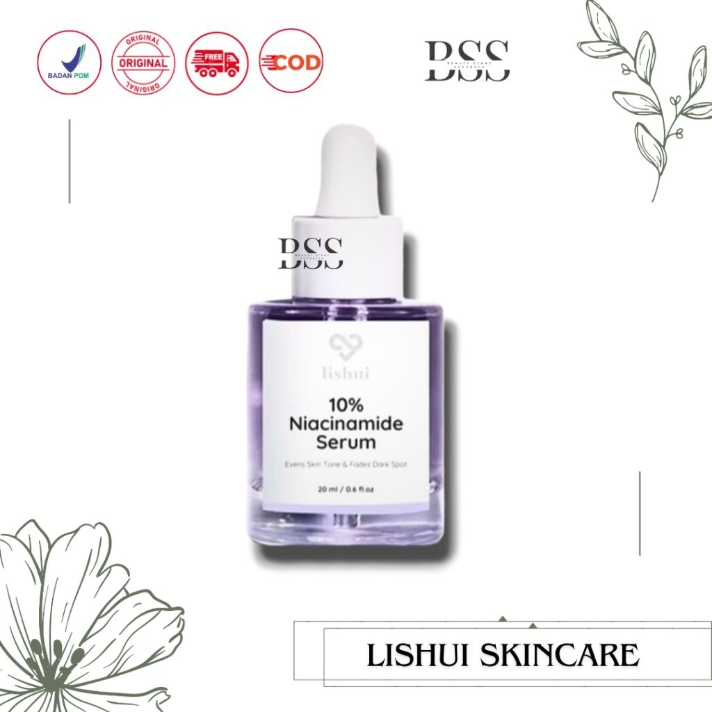 Jual LISHUI - Serum Niacinamide 10% Ori Exclusive Brightening Formula 20ml Mencerahkan ...