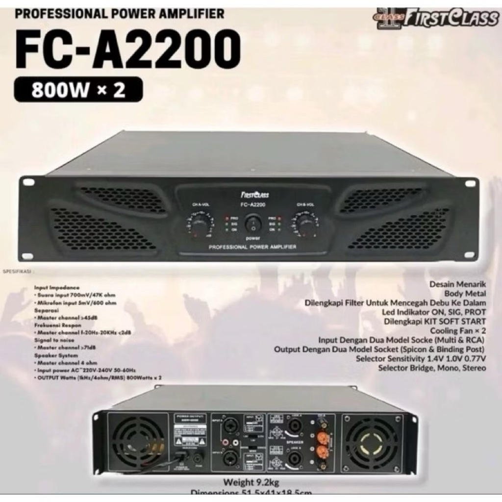 Jual Power Firstclass FC-A2200 | Shopee Indonesia