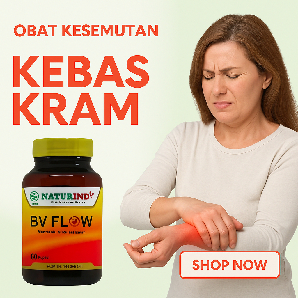 Jual BV FLOW Jamu Herbal atasi Penyumbatan Pembuluh Darah Pelancar ...