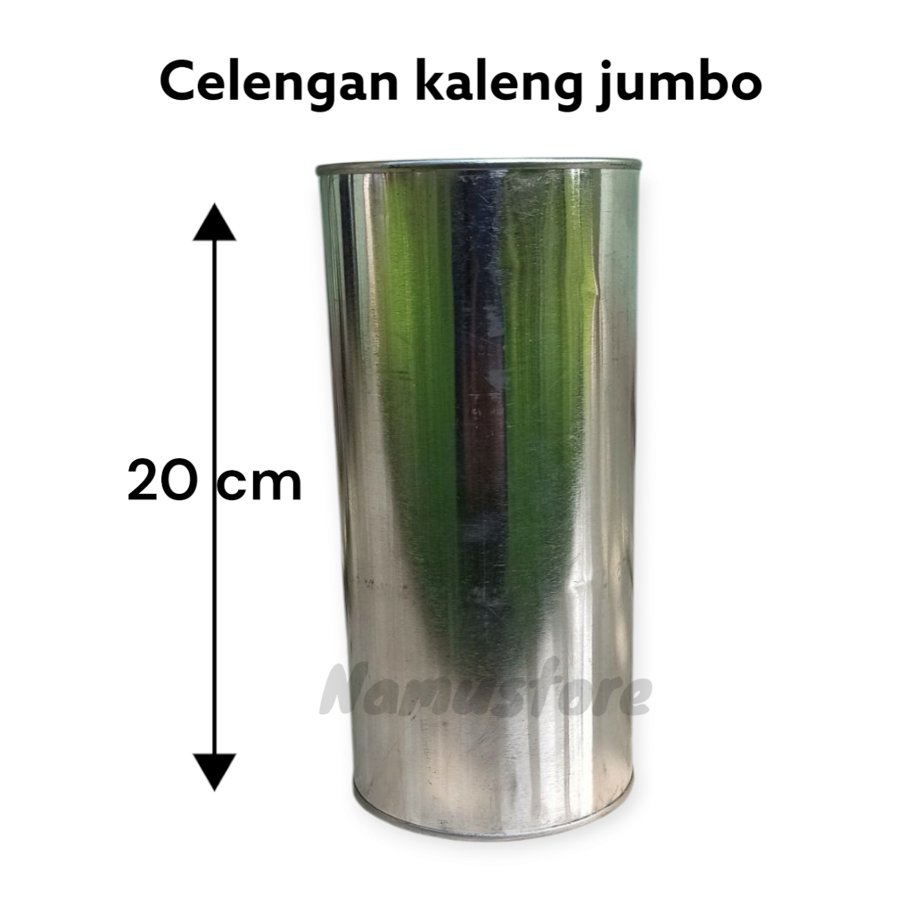 Jual CELENGAN FULL KALENG UKURAN 20 CM JUMBO CELENGAN BUKA TUTUP KALENG ...