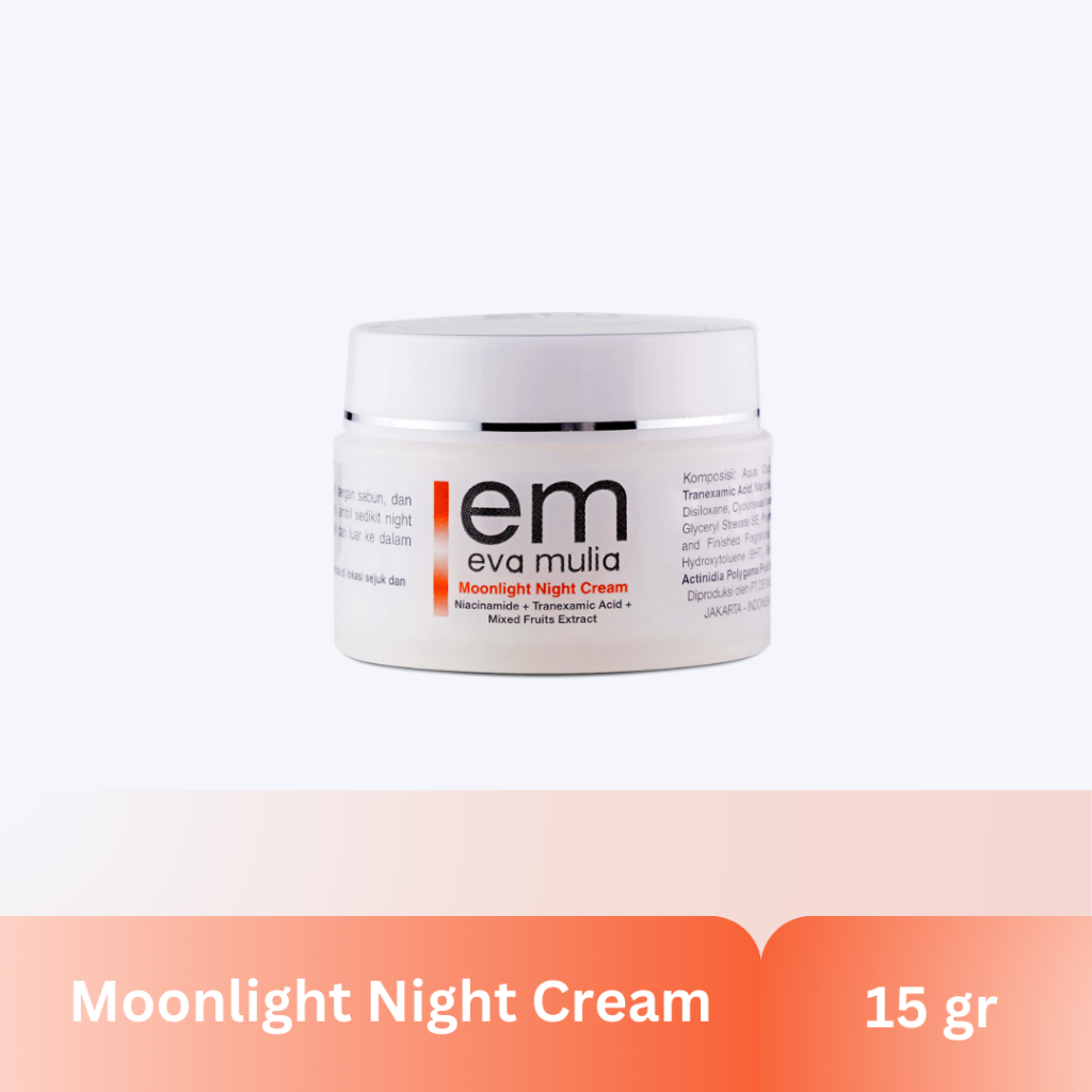 Jual Eva Mulia Moonlight Night Cream 15gr - Dapatkan Kulit Wajah Sehat ...