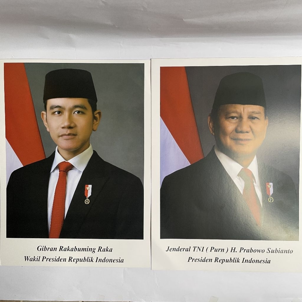 Jual poster presiden dan wakil presiden poster pancasila 25x35cm ...