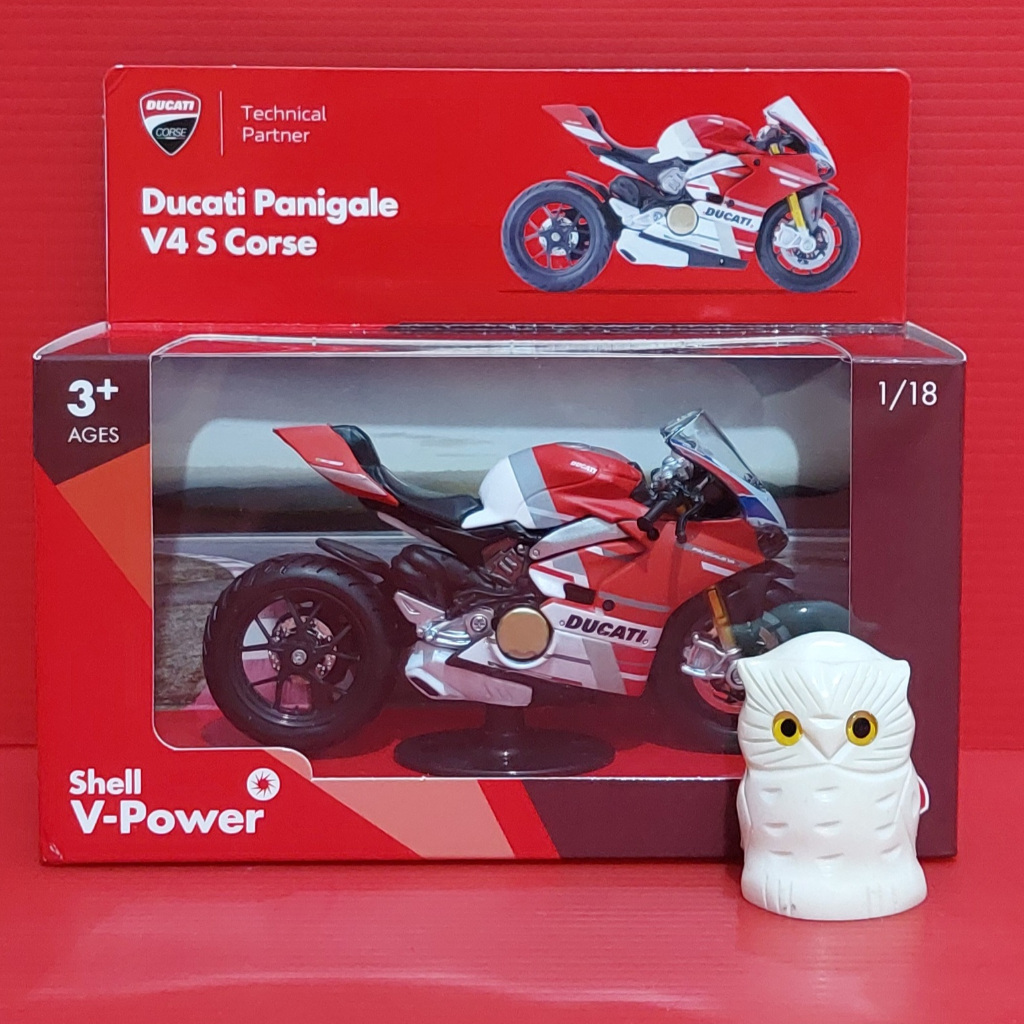 Jual Shell Ducati Panigale V4S Corse Diecast | Shopee Indonesia