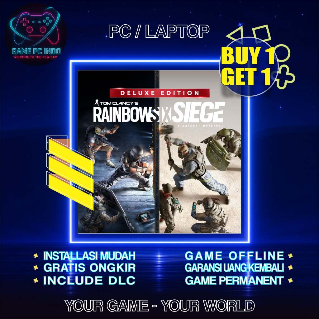 Jual Tom Clancys Rainbow Six Siege PC - Laptop | Shopee Indonesia