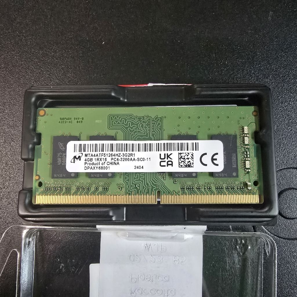 Jual ram memori memory laptop sodimm ddr4 4gb samsung micron skhynix ...
