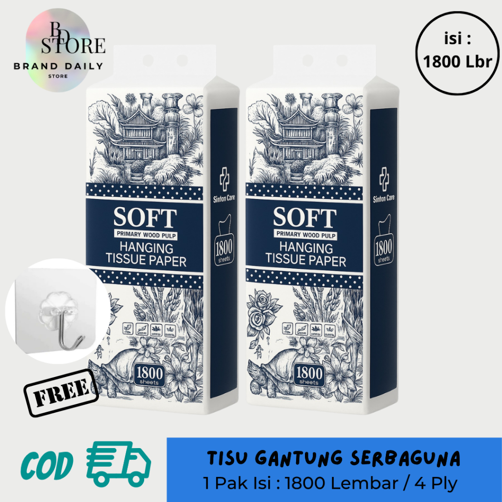Jual Tissue Murah Promo Isi 1.800 Lembar Tissue Gantung Serbaguna ...