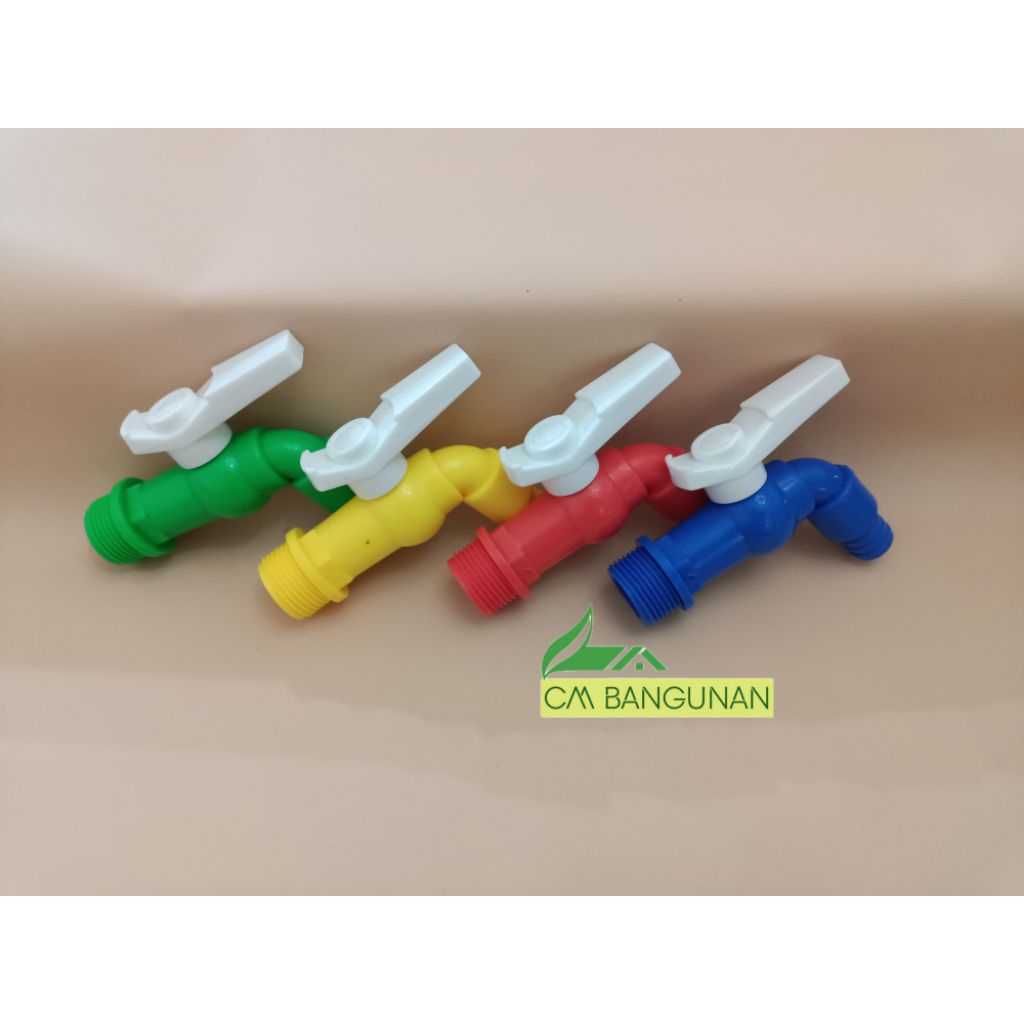 Jual ISCO Kran PVC Air Taman/ Kran ABS Air Taman/ Kran Tembok uk 1/2 ...