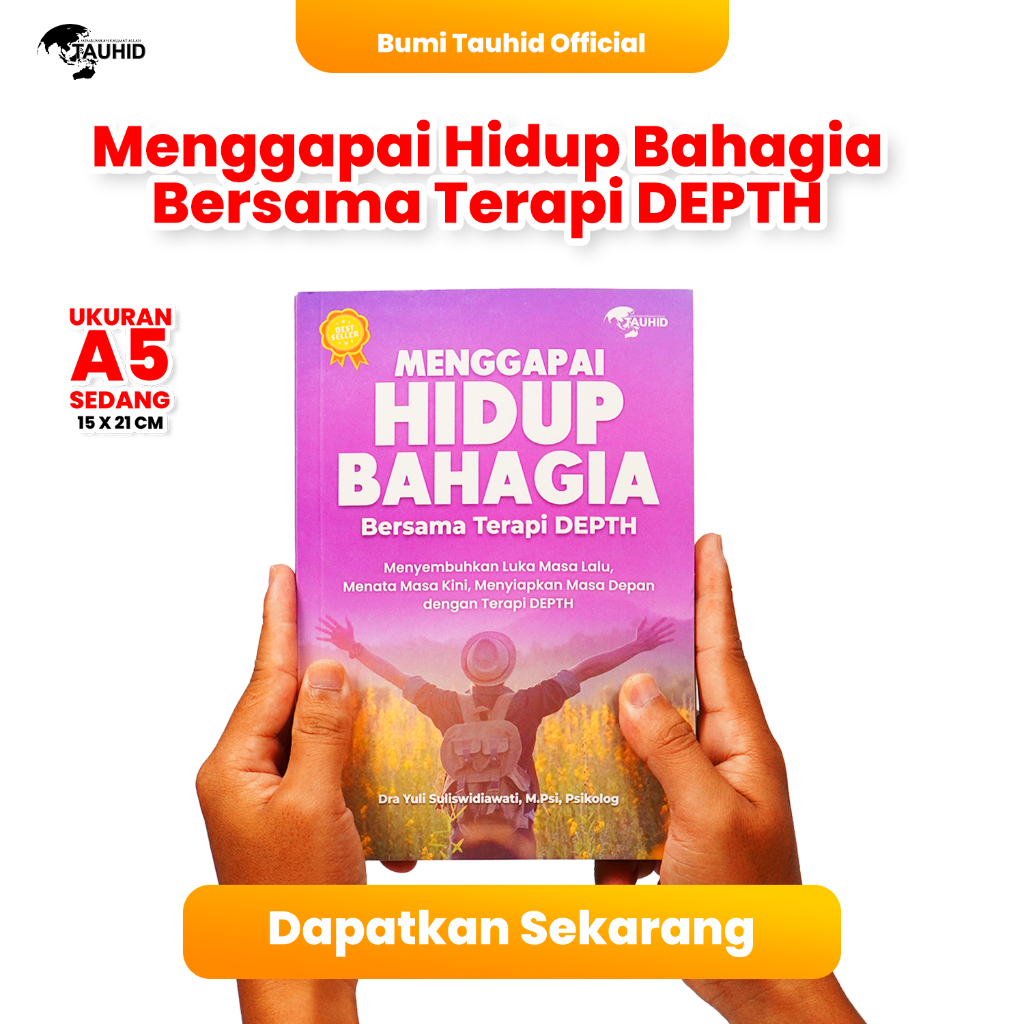 Jual Buku Menggapai Hidup Bahagia Dengan Terapi DEPTH | Shopee Indonesia