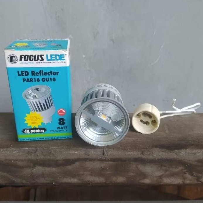 Jual Lampu FOCUS LED Reflector PAR16 GU10 24° 220v Warm White | Shopee ...