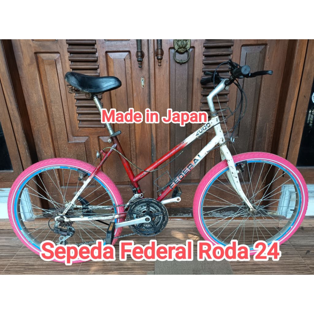 Jual Sepeda Federal Roda 24 Made In Japan | Shopee Indonesia