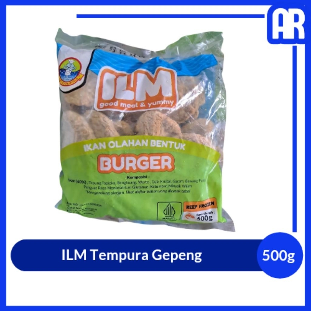 Jual Frozen Food | ILM Tempura Gepeng / Burger - 500gr | AR Ostore ...